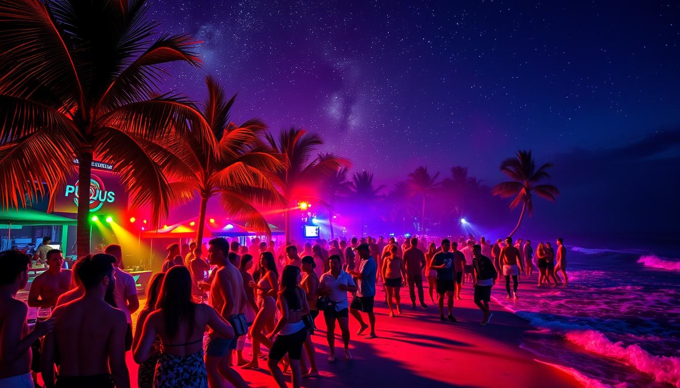 🌙 Punta Cana at Night – Experience the Best Nightlife in the Caribbean! 🎉