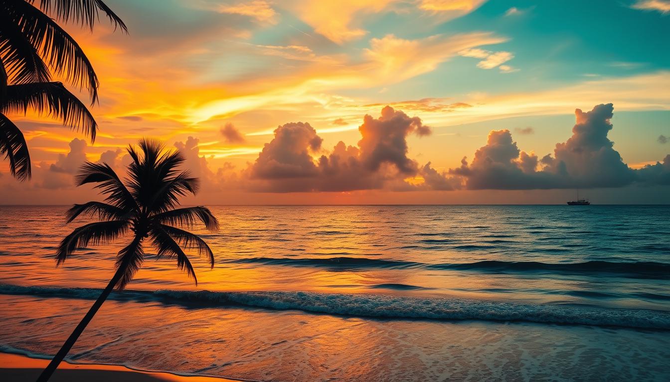 🌅 Punta Cana Sunset – Experience Stunning Views Over the Caribbean Waters! 🌊